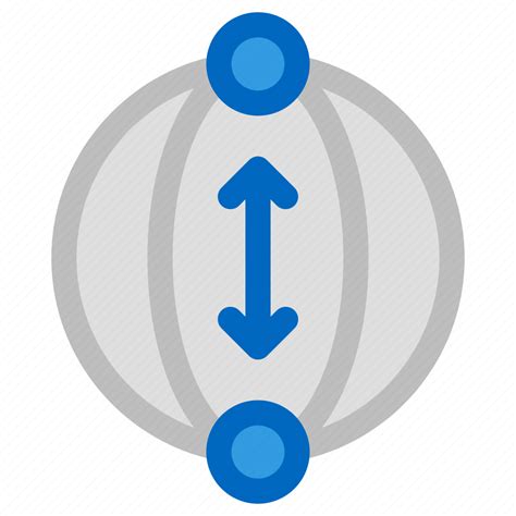 Q Bit Quantum Bit Up Down Diagram Icon Download On Iconfinder