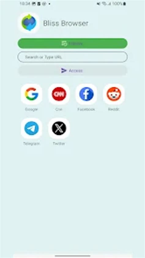 Bliss Browser pour Android Télécharger