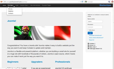 Il Bootstrap Framework Di Twitter Su Joomla 25 Joomlait Supporto Italiano