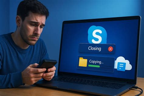 Microsoft закрывает Skype Как сохранить все чаты и файлы