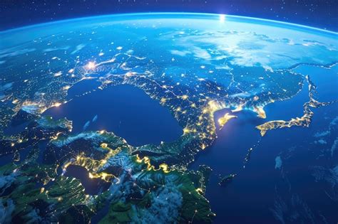 Big Data Complex World Globe Graphic Abstract Background Communication Perspective Backdrop Of