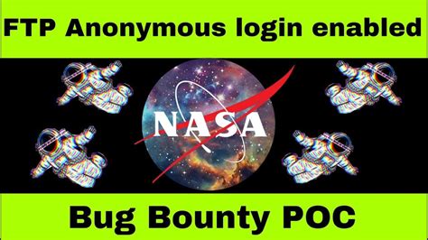 Ftp Anonymous Login Enabled On Nasa Bug Bounty Poc Youtube
