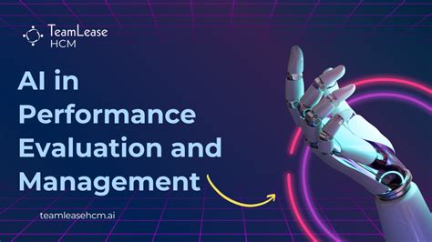 ai in performance evaluation and management teamlease hcm