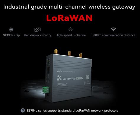 Sx1302 Chip Lorawan Gateway Lora Rf Module Performance Introduction Iot Application Expert Cdebyte