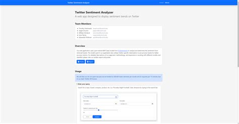 Twitter Sentiment Analyzer Details