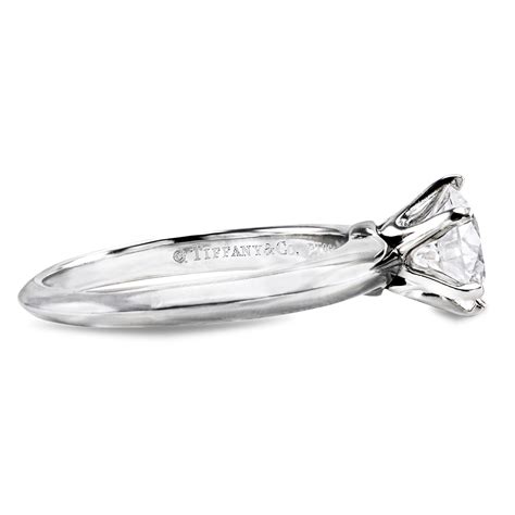Tiffany And Co Gia Certified 114 Carat Diamond Solitaire Engagement