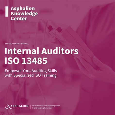 Internal Auditors Iso 13485 Asphalion