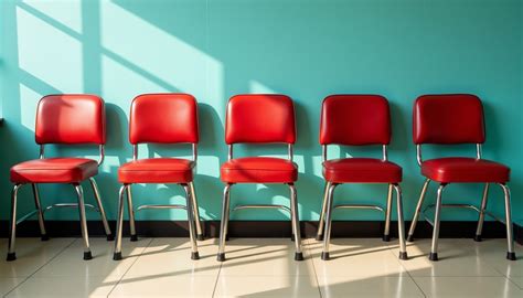 Free Retro Red Chairs Photo Retro Diner Chairs Download At Stockcake