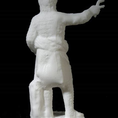 3d Printable Actor Dressed As Papposilenus At The Altes Museum Berlin