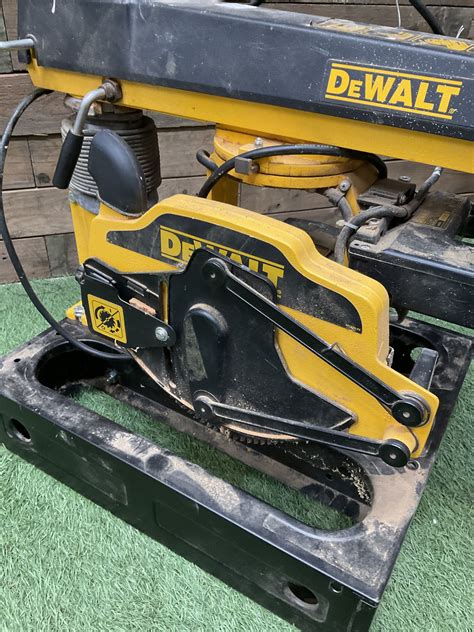 Dewalt Dw720 Radial Arm Saw Woodwork Workshop And Building Tools 108831
