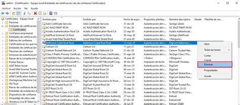 How To Uninstall Digital Certificate In Windows