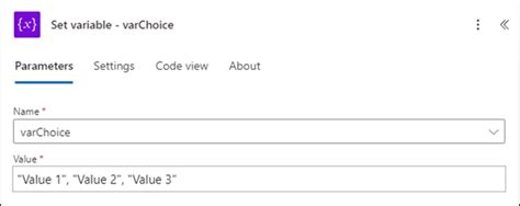 update a choice column using the send request to sharepoint action