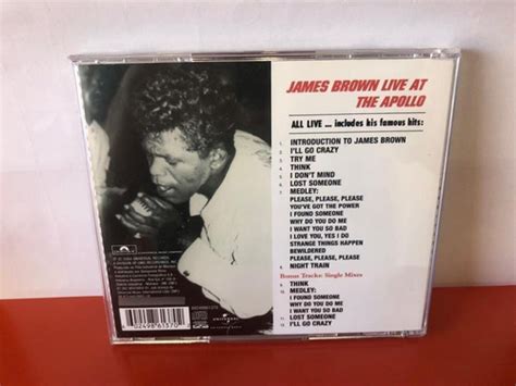 Cd James Brown Live At The Apollo 1962 Expanded Edition Parcelamento Sem Juros
