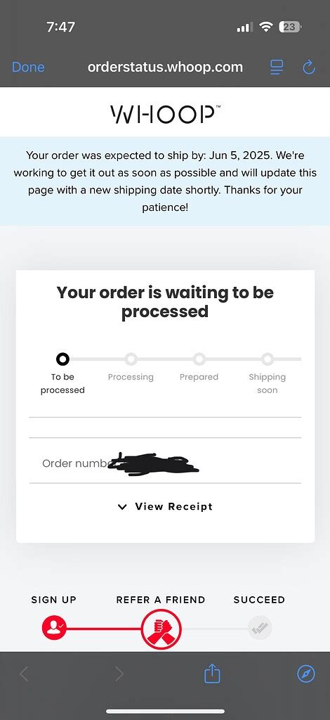 My Order Is Stuck In To Be Processed Page Even After I Submited Missing