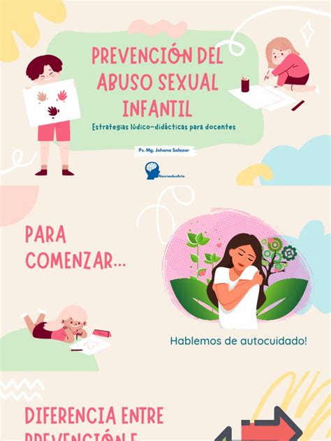 Ponencia Prevención Del Abuso Sexual Infantil Pdf
