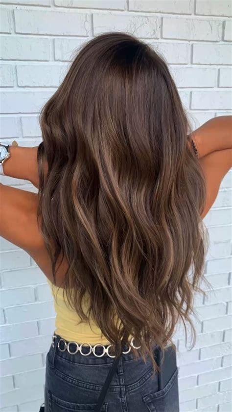 Brown Hair With Blonde Dimension Brown Hair Inspo Light Brunette