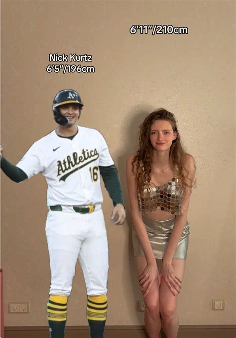 Height Comparison With Nick Kurtz 🔥 Mariadaineko Mariadaineko