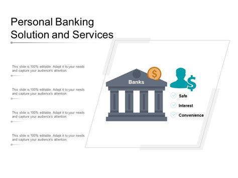 Personal Banking Solution And Services Ppt Powerpoint Presentation Visual Aids Icon
