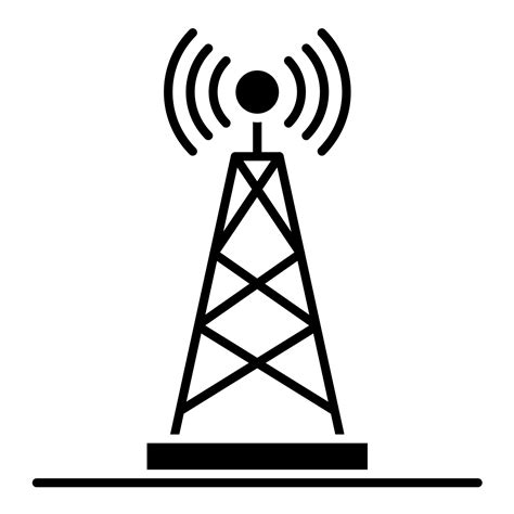 Telecommunication Vector Icon 21714767 Vector Art At Vecteezy