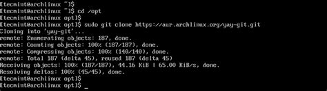 How To Install Yay Aur Helper In Arch Linux And Manjaro