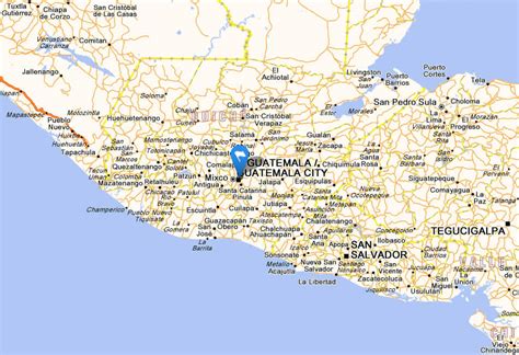 Guatemala Map