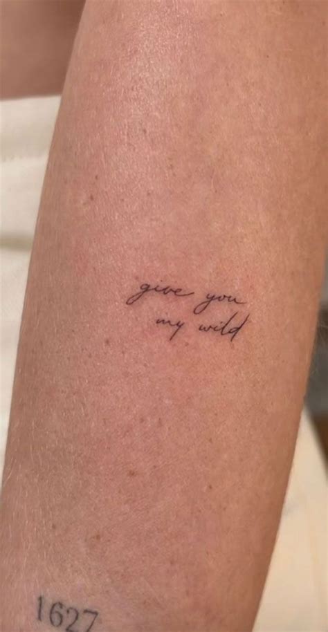 Taylor Swift Inspired Tattoo