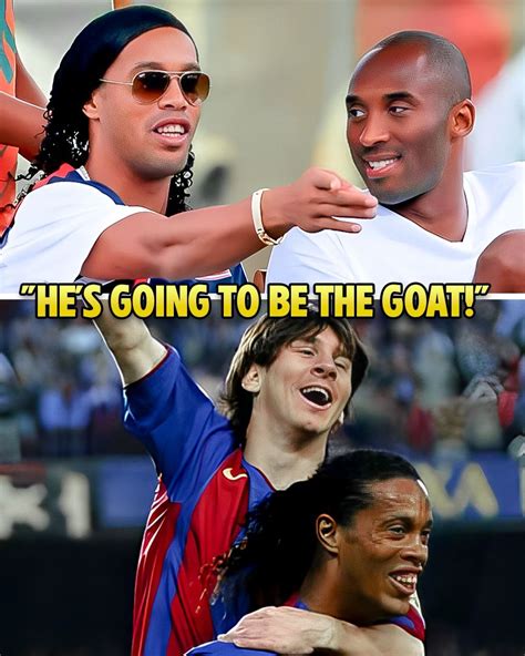 What Ronaldinho Told Kobe Bryant About Leo Messi In 2004 Is Incredible