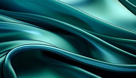 Premium Ai Image Abstract Blue Wave Pattern With Smooth Flowing