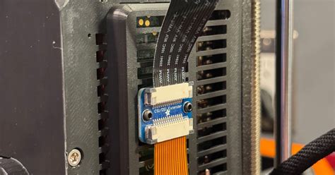 Prusalink Raspberry Pi Cover With Adafruit Csidsi Thingy Mount By