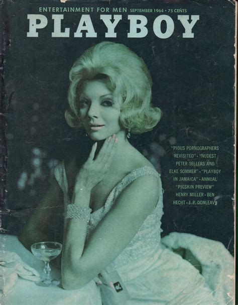Entertainment For Men Playboy 1964 Astrid Is Miss September Centerfold