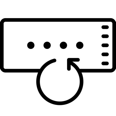Reset Password Icon For Secure And Easy Account Recovery