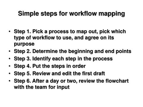 PPT Workflow Mapping A Tool For Achieving Meaningful Use PowerPoint Presentation ID 1653835