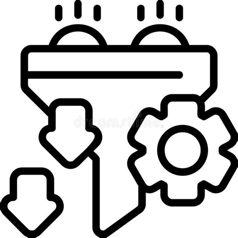 Conversion Rate Vector Icon Stock Vector Illustration Of Performance