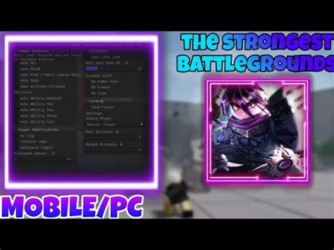 Roblox Script Hack Map The Strongest Battlegrounds Script By Nicuse Mobile PC Lion Kc
