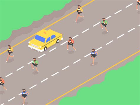 Traffic Marathon  By James Curran Find And Share On Giphy