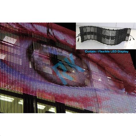 Led Curtain Display Application Advertising At Best Price In New Delhi Rak Led Solutions