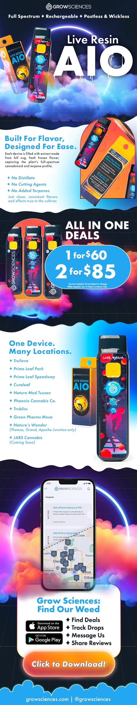 Grow Sciences Launches Its 1g Live Resin Aio