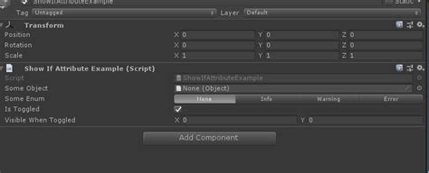 Odin Inspector 系列教程 Showifattribute 个人技术笔记