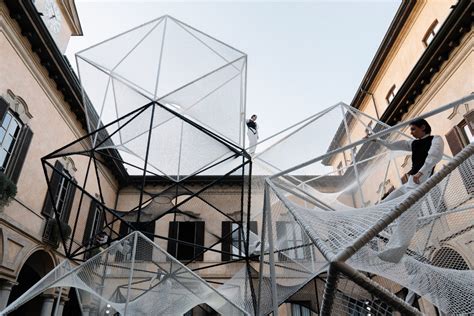 Porsches 1960s Houndstooth Inspires Installation At Milan Design Week