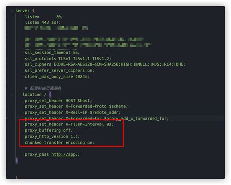 nginx配置完成也无法流式是为什么 Issue Chanzhaoyu chatgpt web GitHub