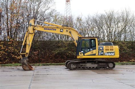 Rupsgraafmachine Komatsu Hb215lc 3 Hybrid 110kw 2016 Veiling