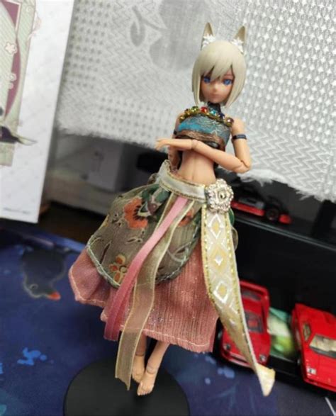 112 Scale Female Sodier Dress Model For 6 Figma Dolls Ebay