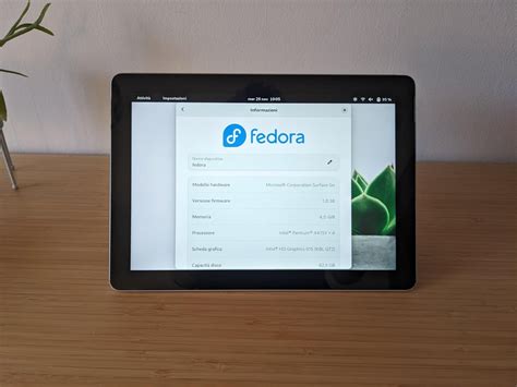 Surface Go 1 With Fedora 39 Rsurfacelinux