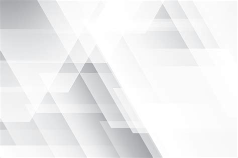 추상적인 기하학적 흰색과 회색 컬러 배경 벡터 일러스트 레이 션 0명에 대한 스톡 벡터 아트 및 기타 이미지 0명 가상현실 그라데이션 Istock