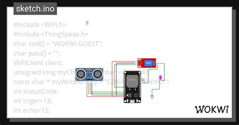 padikas ULTRA SONIC C with relay Copy - Wokwi ESP32, STM32, Arduino ...