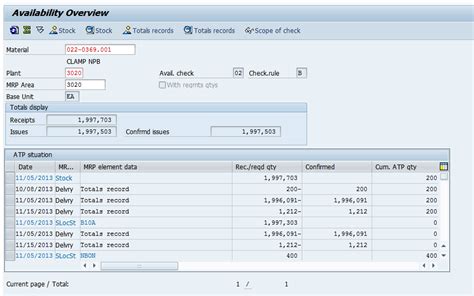 Solved Availability Check For Delivery For Sto Sap Community