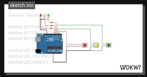 ONOFF LED Wokwi ESP32 STM32 Arduino Simulator