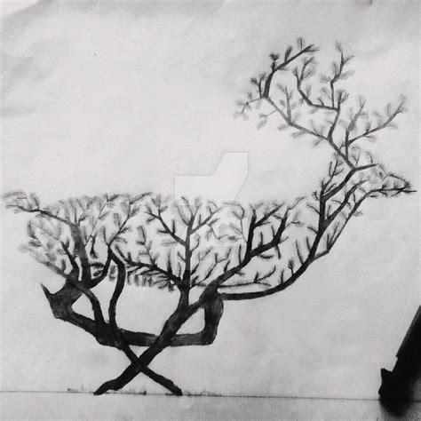 Deer Tree By Oendertuerk On DeviantArt