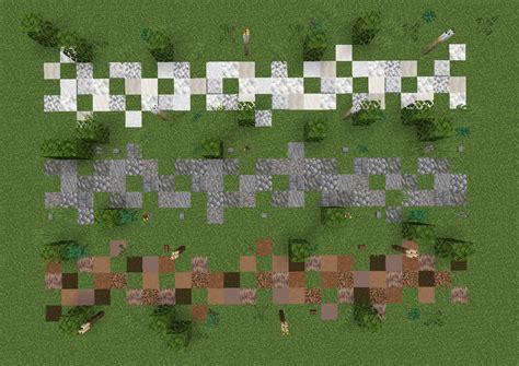 Made These Path Designs Using New Blocks From The Snapshots What Do