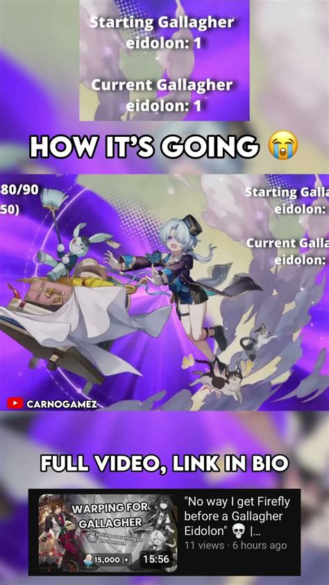 I Just Wanted A Gallagher Eidolon 😭😭 Honkai Star Rail 23